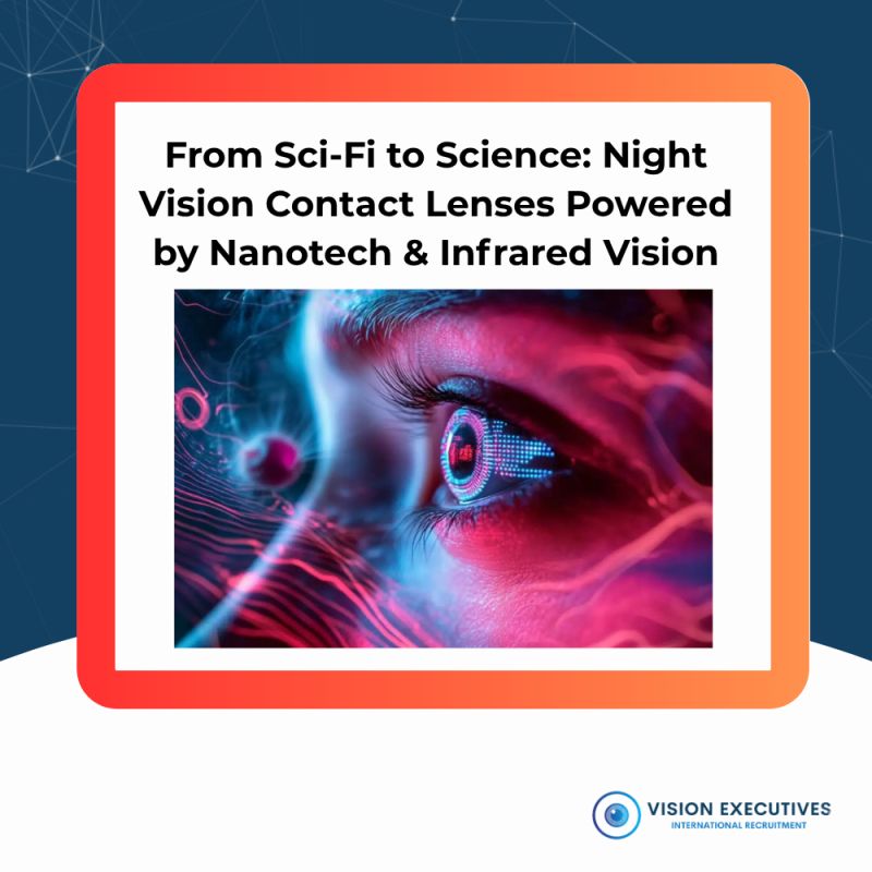 Scientists have Developed Night Vision Contact Lenses😎